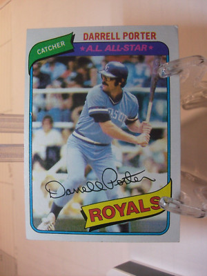 1980 Topps Baseball Card #360 - Darrell Porter AS, DP Kansas City ...