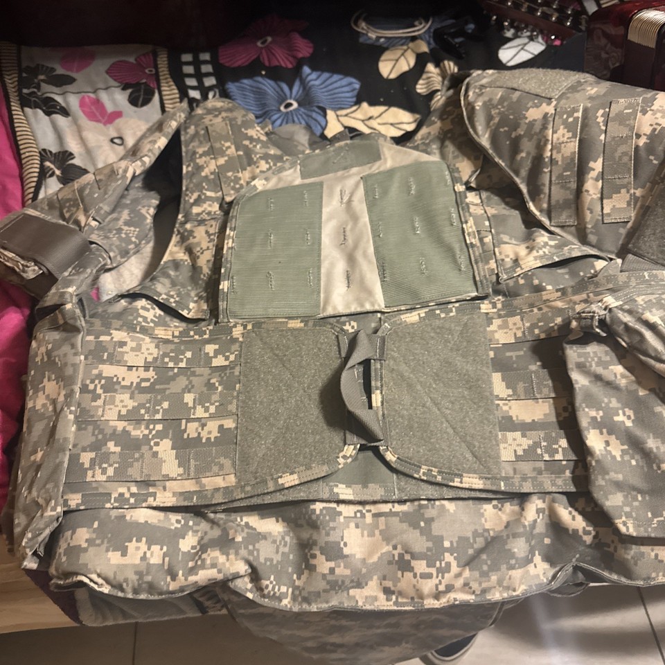 Military UCP Digital Improved Plate Carrier Tactical Vest XLarge | eBay