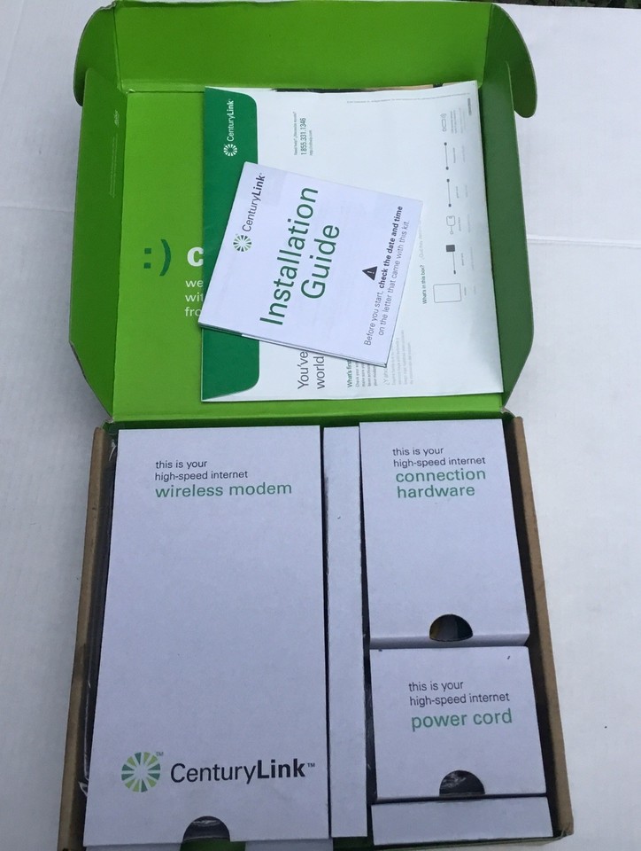 New CenturyLink C1100Z ZyXEL WiFi Wireless DSL TV Gateway Modem Router ...