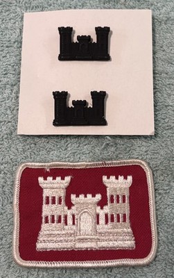 US Army Corps of Engineers Patch and Collar Insignia - Free Shipping | eBay