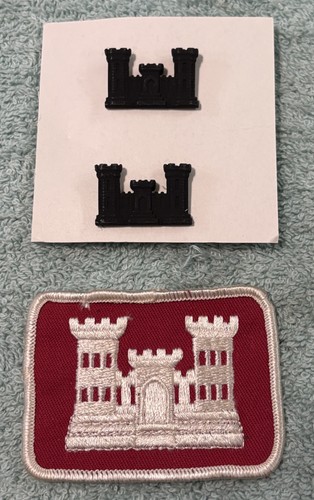 US Army Corps of Engineers Patch and Collar Insignia - Free Shipping | eBay