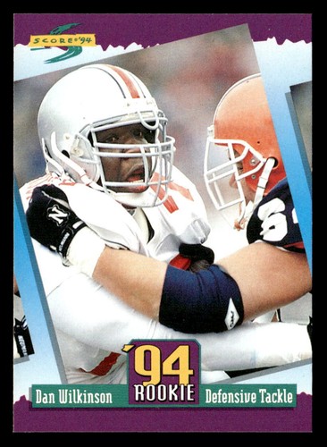 Dan Wilkinson 1994 Score Rookie Card #293 Cincinnati Bengals | eBay