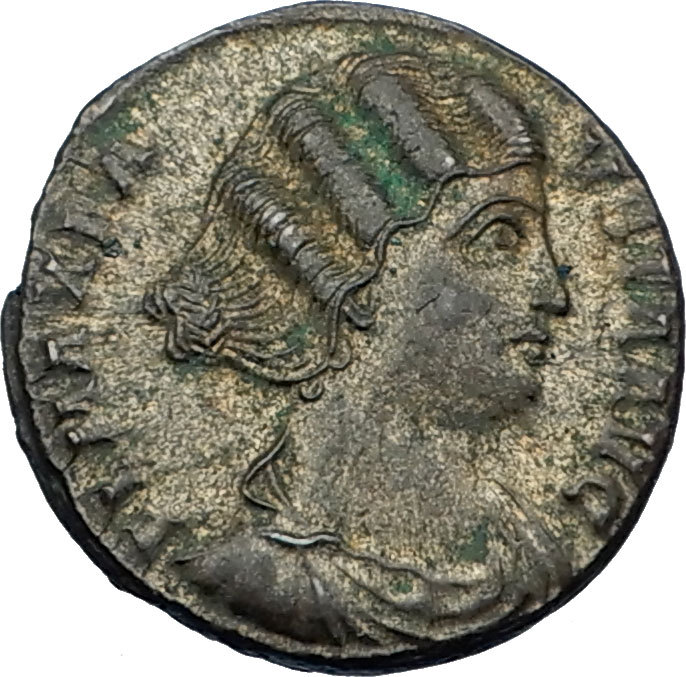 FAUSTA - CONSTANTINE I the GREAT Wife 326AD Authentic Ancient Roman ...