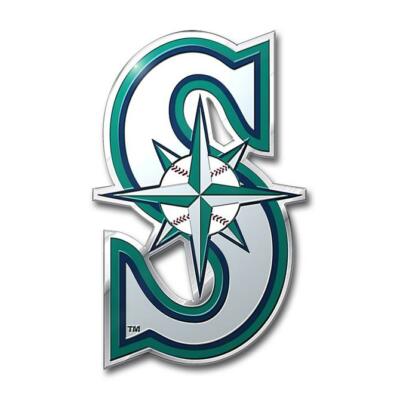 Seattle Mariners Die Cut Metal Auto Emblem [NEW] MLB Car Truck Decal ...