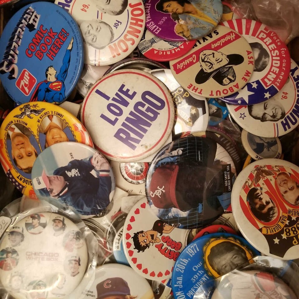 Beatles John Lennon Set of 5 Buttons Vintage Pin-Back Buttons | eBay