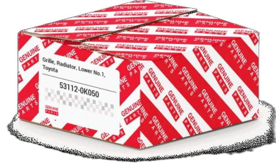 Toyota GENUINE GRILLE, RADIATOR, LWR HILUX GGN15,25,35,KUN1# 53112 ...