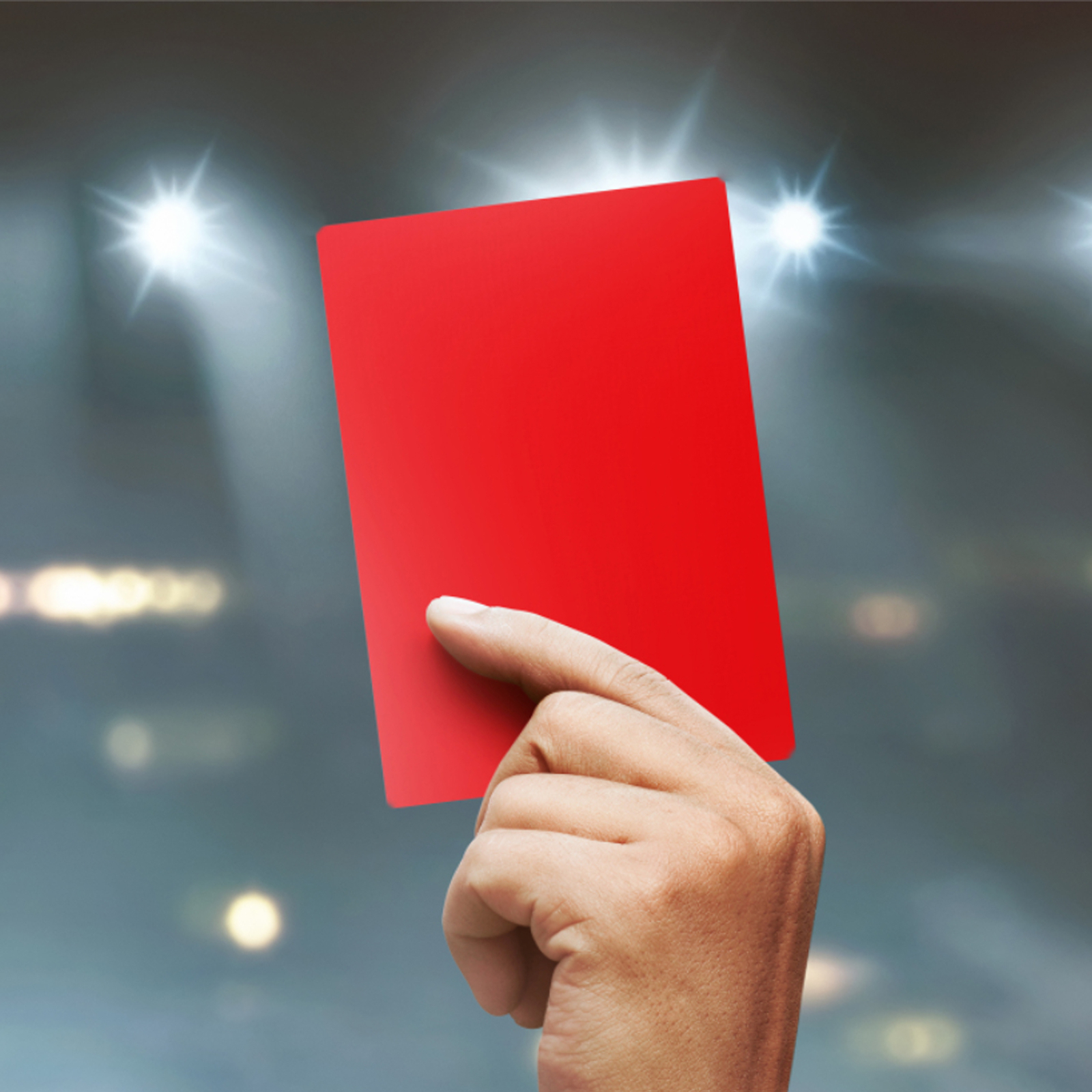 1 Set Soccer Referee Card Thickened Warning Record Soccer Games Red ...