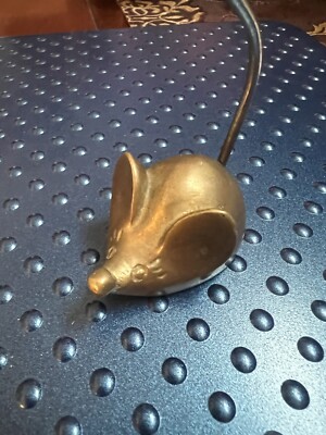 Brass Mouse With Tail Ring Holder Candle Snuffer Vintage Mcm - B10 | eBay