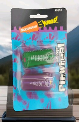 Vintage Yikes Erasers 90's Retro 2 Pack Unused New School Pink Purple ...