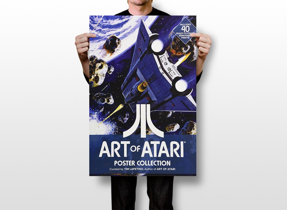 Atari Vintage Retro Promo Video Game Wall Art Home Decor - POSTER 20x30 ...
