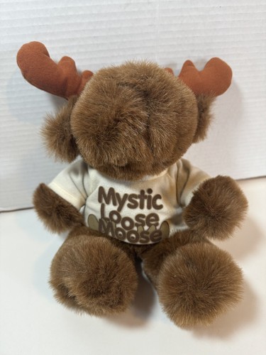 Mystic Loose Moose Vintage Stuffed Animal Plush 1995 Plushie | eBay