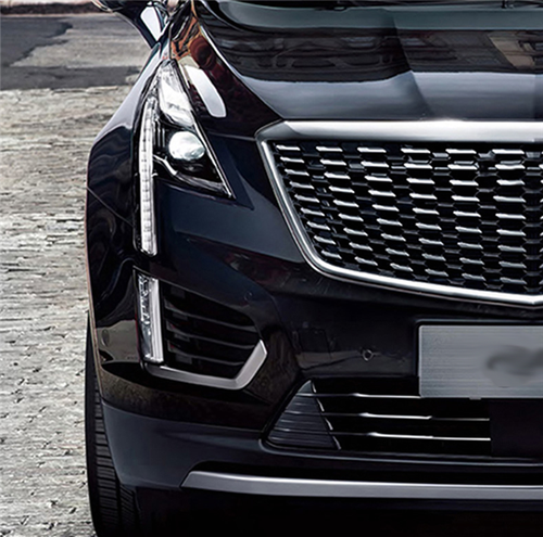 For Cadillac XT5 2016-2020 Silver Front Center Mesh Grille Grill Cover ...