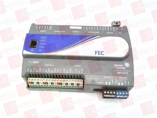 Johnson Controls MS-FEC2611-0 Field Equipment Controller for sale ...
