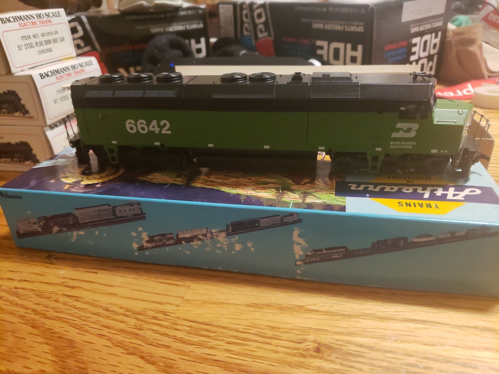 Athearn 3603 F45 PWR Burlington Northern BN #6642 w/ box | eBay