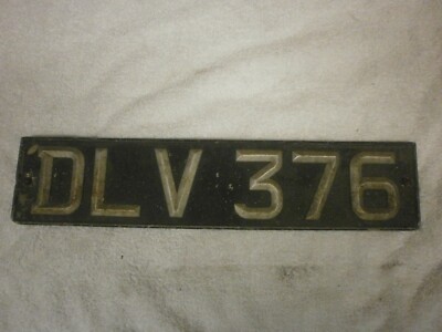 GREAT BRITAIN ENGLAND LIVERPOOL 1940s VINTAGE MOTORCYCLE # DLV 376 ...