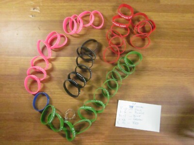 39 WWJD Jesus Rubber Silicone Bracelet/Wristbands Multicolor Pack-size ...