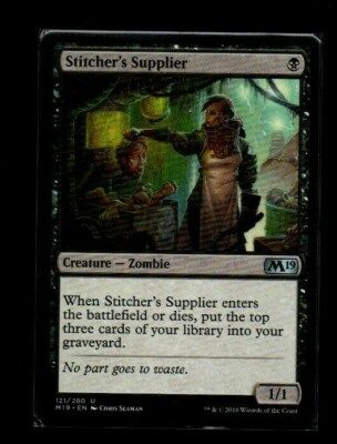 MRM ENGLISH Approvisionneuse du raccommodeur - Stitcher's Supplier MTG magic M19 | eBay