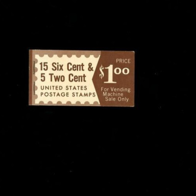 15 Six Cent & 5 Two Cent Vending Stamp Book Roosevelt/ Wright | eBay