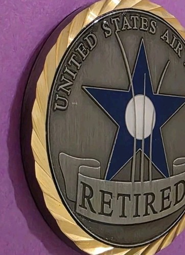 Challenge Coin United States Air Force Retired | eBay