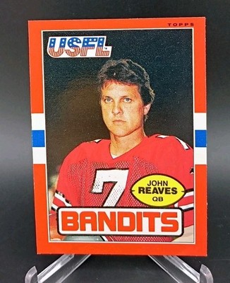 1985 Topps USFL - John Reaves #130 | eBay