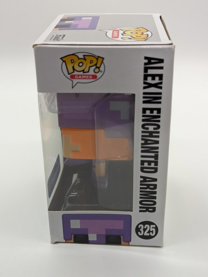 Funko Pop! Mojang Minecraft - Alex (w/ Enchanted Armor) #425 - Walmart ...