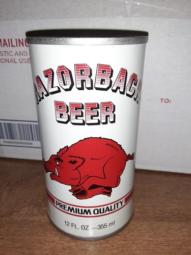 Razorback 12oz S/S B/O Pull Top Beer Can New Orleans Louisiana. 2 | eBay