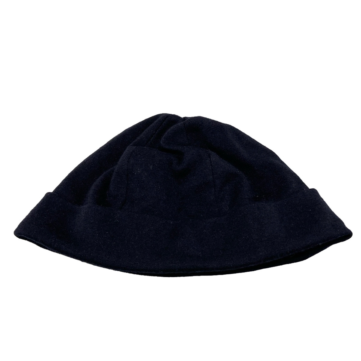 Auth GIORGIOARMANI - Dark Navy Cashmere Hat - Gem