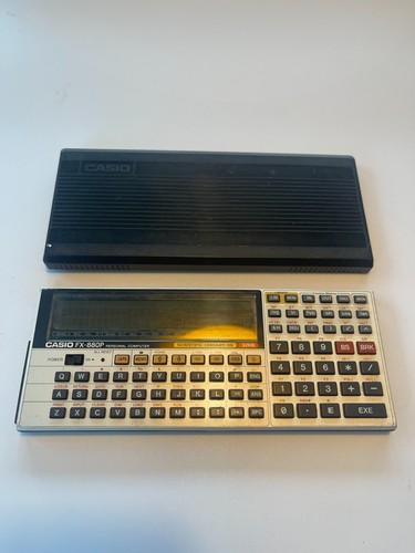 Rare & Vintage Casio FX-880P Personal Computer Scientific Calculator ...