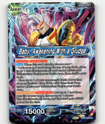 DBS CCG - Baby Baby, Awakening With a Grudge - Wild Resurgence | eBay