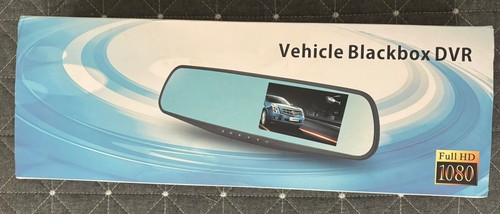 Vehicle Blackbox DVR Full HD 1080P Rear View Mirror Car Camera Brand ...