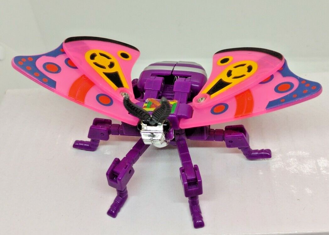 Vintage 80s LH V World Invading Insects Purple Rainbow Moth Figure FREE ...