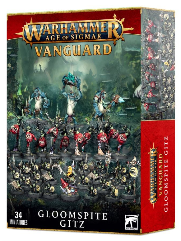 Vanguard: Gloomspite Gitz NEW in BOX Warhammer 40K Sigmar Troggoths ...