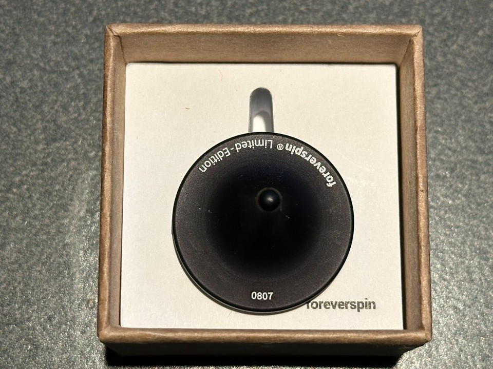 ForeverSpin Matte Black 2024 Mystery Top NEW in original box Number ...