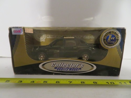 Anson Collector's Quality Model 2002 Cadillac Escalade EXT Black 1:24 ...