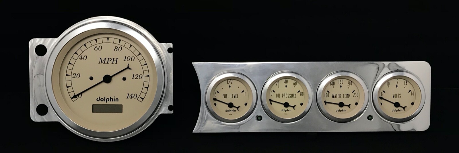 1941 1942 1943 1944 1945 1946 1947 1948 Chevy Car 5 Gauge Dash Panel 5 ...