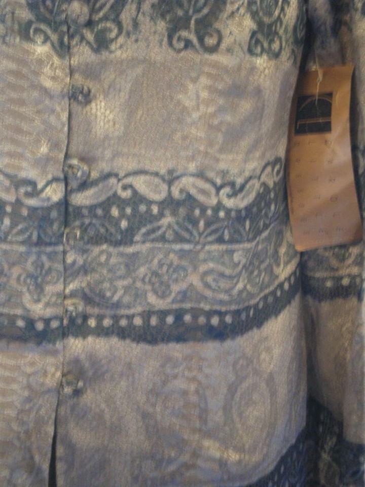 Carole Little Suit JACKET 10 Zen Jacquard PLATINUM New $168 | eBay