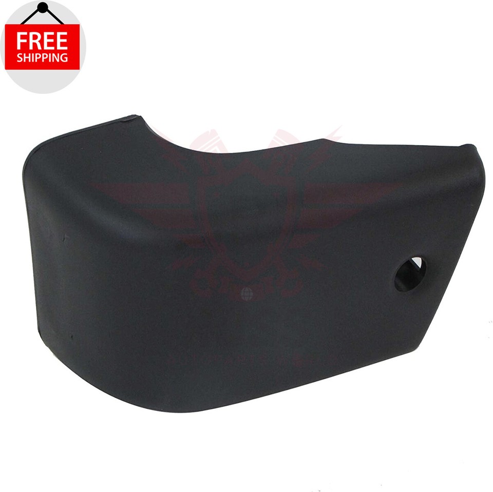 New Front Bumper End Caps Primed Plastic Set 2PC For 1984-1988 Toyota ...