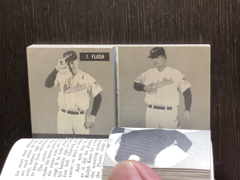 1957 MAJOR LEAGUE BASEBALL FLIP MOVIES BOOK SUPER RARE | eBay