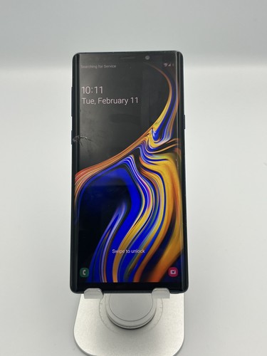 Samsung Galaxy Note 9 128GB Ocean Blue Unlocked Grade D Cracked Back ...