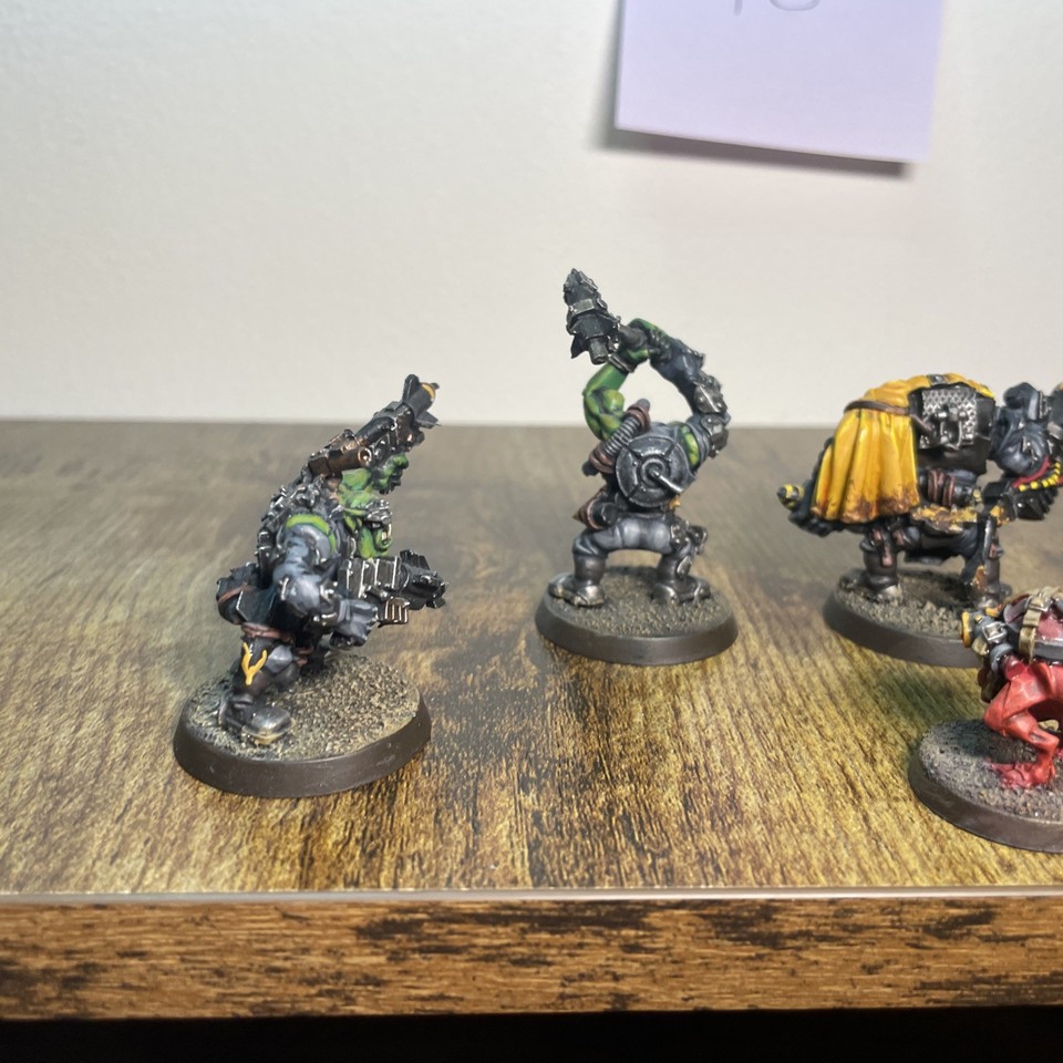 Warhammer 40K Ork Tankbustas (Metal) OOP Orks Bomb Squigs *Commission ...