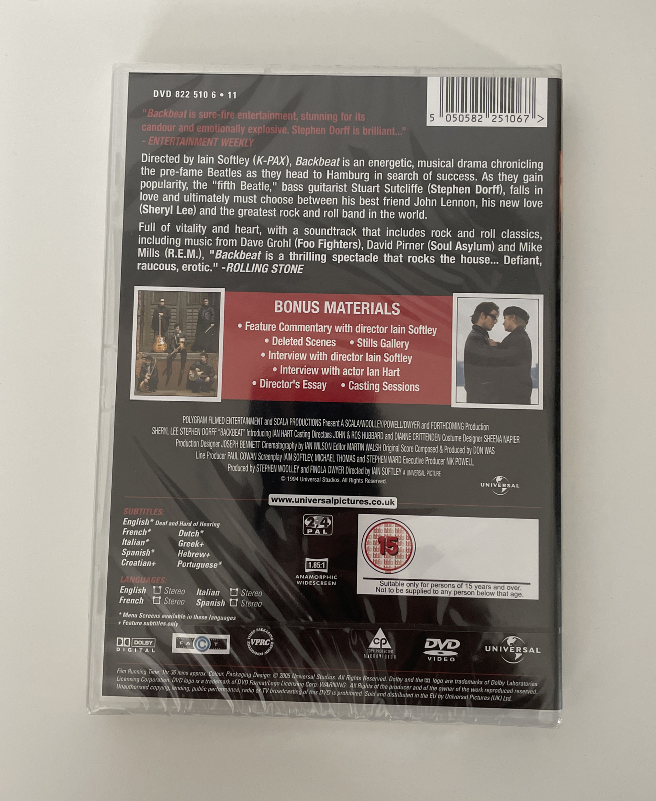 Backbeat (DVD, 2008) (French\Spanish\Italian) for sale online | eBay UK