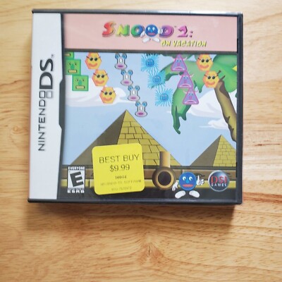 Snood 2: On Vacation (Nintendo DS, 2005) BRAND NEW!!! 802068100445| eBay