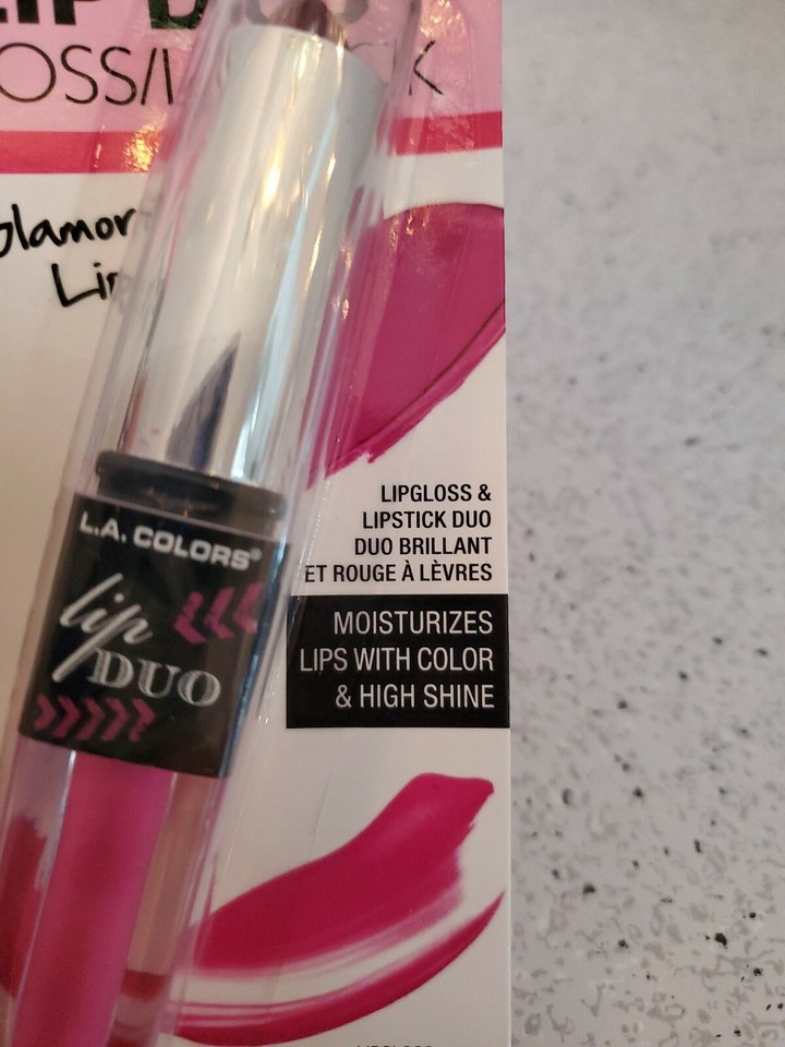 L.A. Colors Lip Duo Gloss/Lipstick Moisture Vibe New In Package | eBay