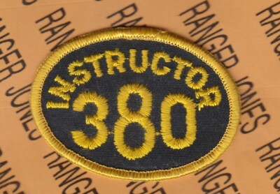 USAF Air Force 380th Bombardment Wing, Medium Instructor 2.75" patch m ...
