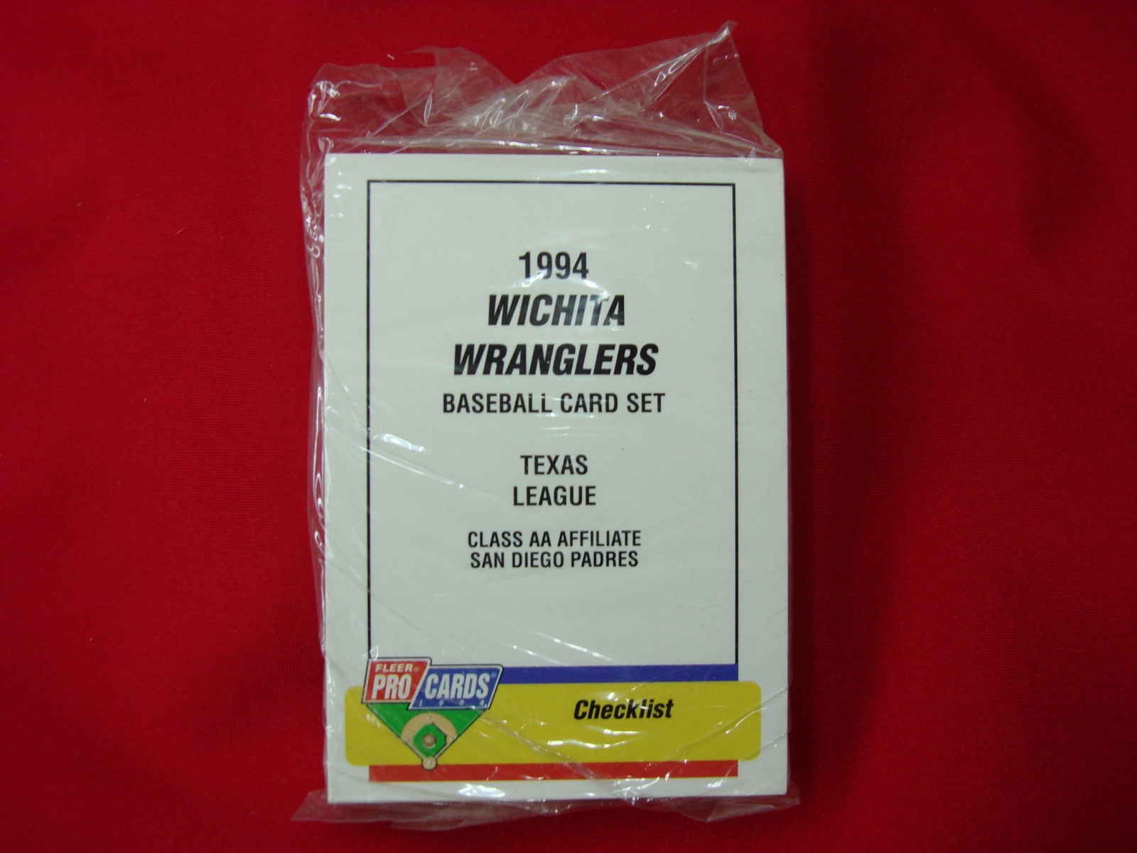 1994 WICHITA WRANGLERS MINOR LEAGUE TEAM SET FLEER PROCARDS FACT. SEAL ...