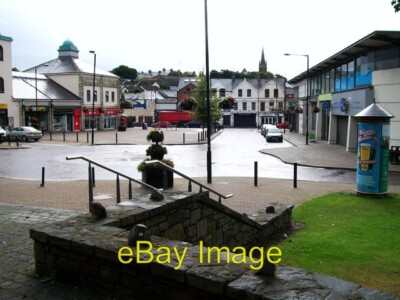 Photo 6x4 Market Street, Downpatrick from the steps of the St Patrick ...