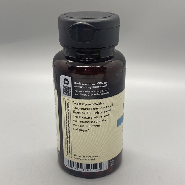 Nature's Sunshine Proactazyme Capsules 100 Count for sale online | eBay