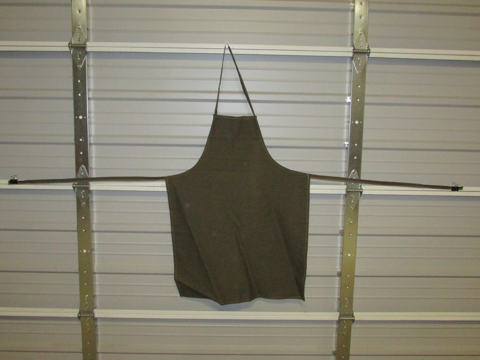 NEW HEAVY DUTY COTTON WORK APRON, 33" x 25", OLIVE GREEN (BB) | eBay