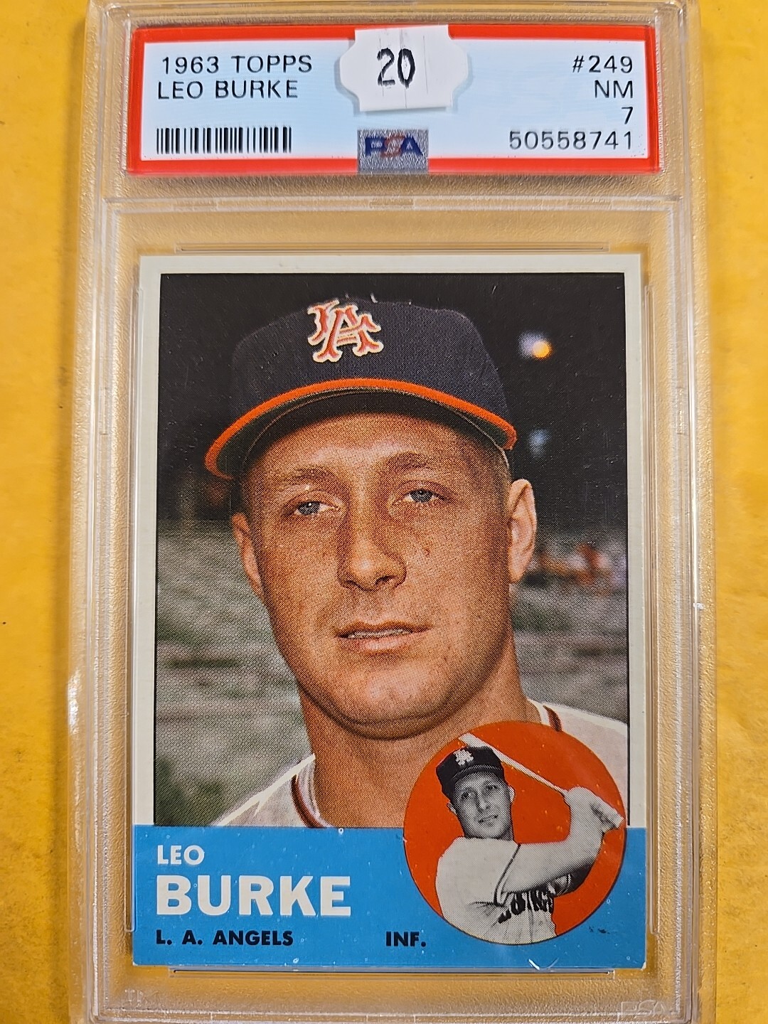 1963 Topps - Leo Burke #249 (RC) for sale online | eBay