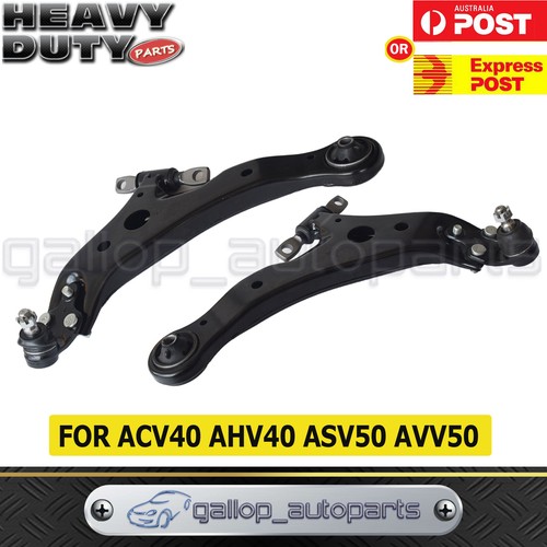 Pair Front Lower Control Arms For Toyota Aurion GSV40 GSV50 Camry ACV40 ...